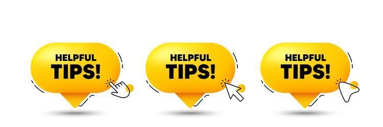 Helpful tips symbol education faq sign hand Vector Image