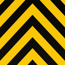 Traditional warning stripe Royalty Free Vector Image