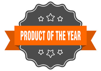 Product of the year stamp Royalty Free Vector Image
