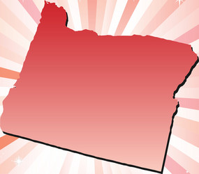 Oregon State Shape Vector Images (over 650)
