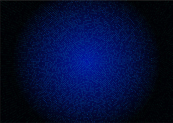 Halftone dots background light and dark blue Vector Image