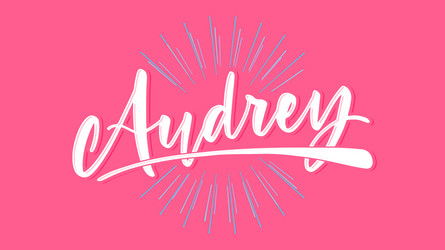 Audrey Vector Images (36)