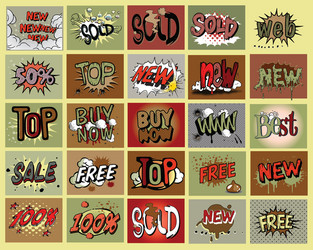 Comic book background Royalty Free Vector Image