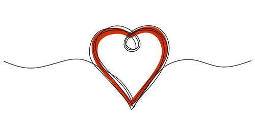 Love sign heart forever endless romantic symbol Vector Image