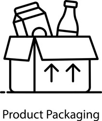 Packaging Royalty Free Vector Image - VectorStock