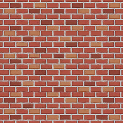 Red brick wall seamless pattern bricks Royalty Free Vector