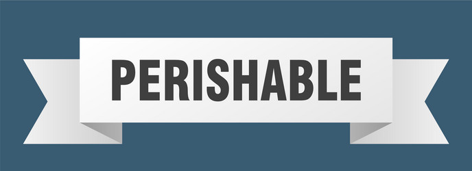 Vintage blue color ribbon banner with word Vector Image