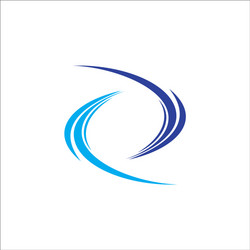 Education student logo with wave toga hat Vector Image