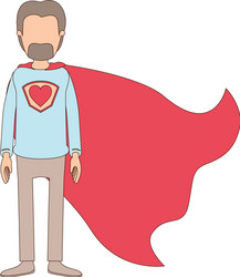 Superman Bearded Full Vector Images (27)