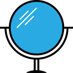 Graphic mirror Royalty Free Vector Image - VectorStock