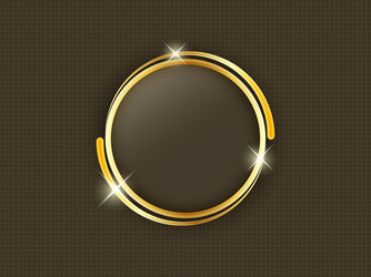 Shiny golden ring Royalty Free Vector Image - VectorStock