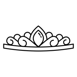 Tiara Template Vector Images (over 1,100)