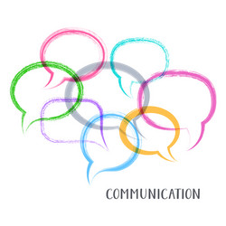 Communication concept Royalty Free Vector Image