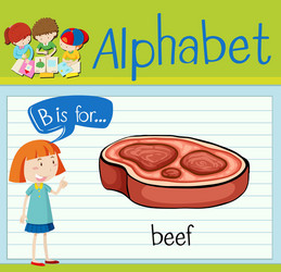 Meat Flashcard Vector Images (24)