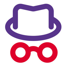 Hacker with head cap and spectacles Royalty Free Vector