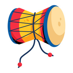 Damaru Royalty Free Vector Image - VectorStock