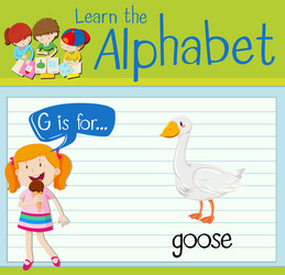 Goose Flashcard Vector Images (33)