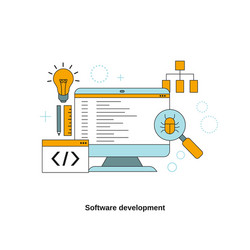 Software Development Banner Vector Images (over 8,500)