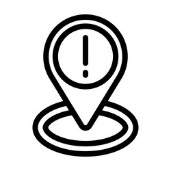 Interest rate glyph icon for personal Royalty Free Vector