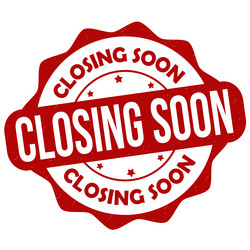 Closing Soon Vector Images (over 170)