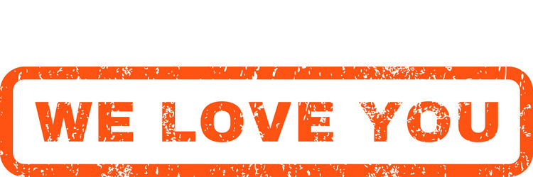 I love reading sign or stamp Royalty Free Vector Image