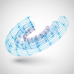 Globe with orbits Royalty Free Vector Image - VectorStock