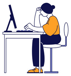 Person at Desk Vector Images (over 61,000)
