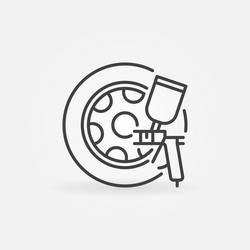 Wheels Rim Paint Vector Images (over 210)