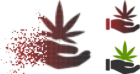 Pixel Weed Vector Images (over 130)