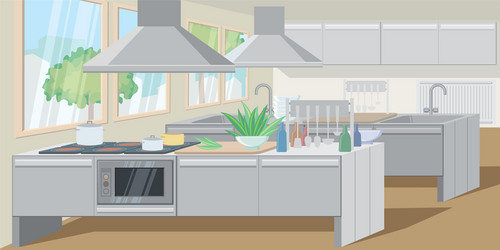 Restaurant Kitchen Background