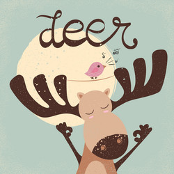 Dear Cartoon Vector Images (over 1,300)