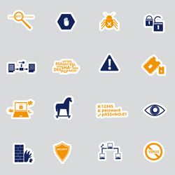 Laptop Stickers Vector Images (over 4,800)