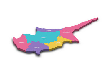 Cyprus Division Map Vector Images (91)