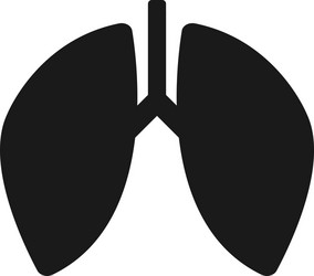 Lung icon Royalty Free Vector Image - VectorStock