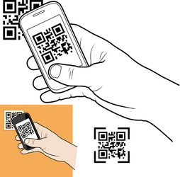 Phone Qr Code Vector Images (over 6,100)