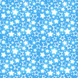 Seamless pattern with shining stars on purple Vector Image