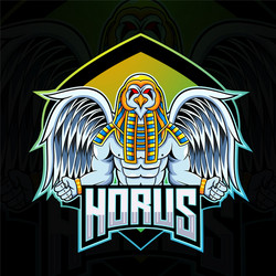 Ancient egyptian symbol eye of horus emblem Vector Image