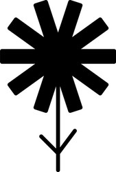 Firework rockets on white background Royalty Free Vector