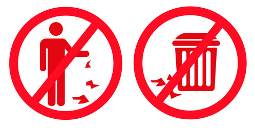 Dustbin Sign Vector Images (over 22,000)