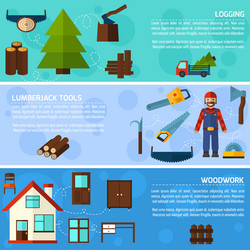 Woodworking industry infographics Royalty Free Vector Image