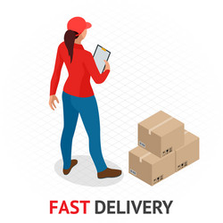 Delivery Driver Vector Images (over 15,000)