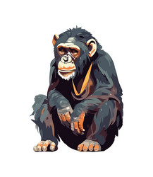 Primate Vector Images (over 20,000)
