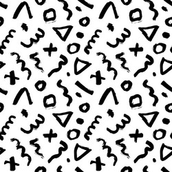 Seamless pattern of 45 degree diagonals modern Vector Image