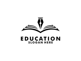 Education logo icon design Royalty Free Vector Image