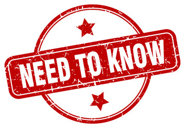 Need to Know Vector Images (over 190)