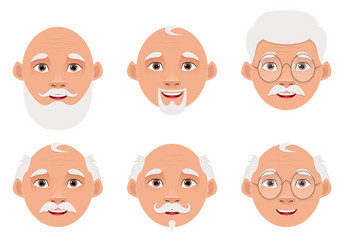 Old Man Laughing Vector Images (over 1,200)