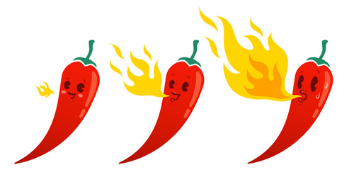 Chilli Peppers Animated Vector Images (88)