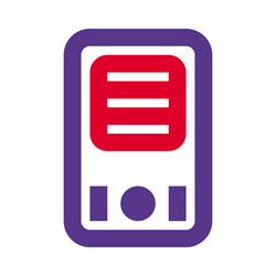 Cpu tower core of computer system Royalty Free Vector Image