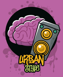 Graffiti Brain Vector Images (over 190)