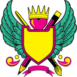 Coat of arms of borgentreich in north Royalty Free Vector